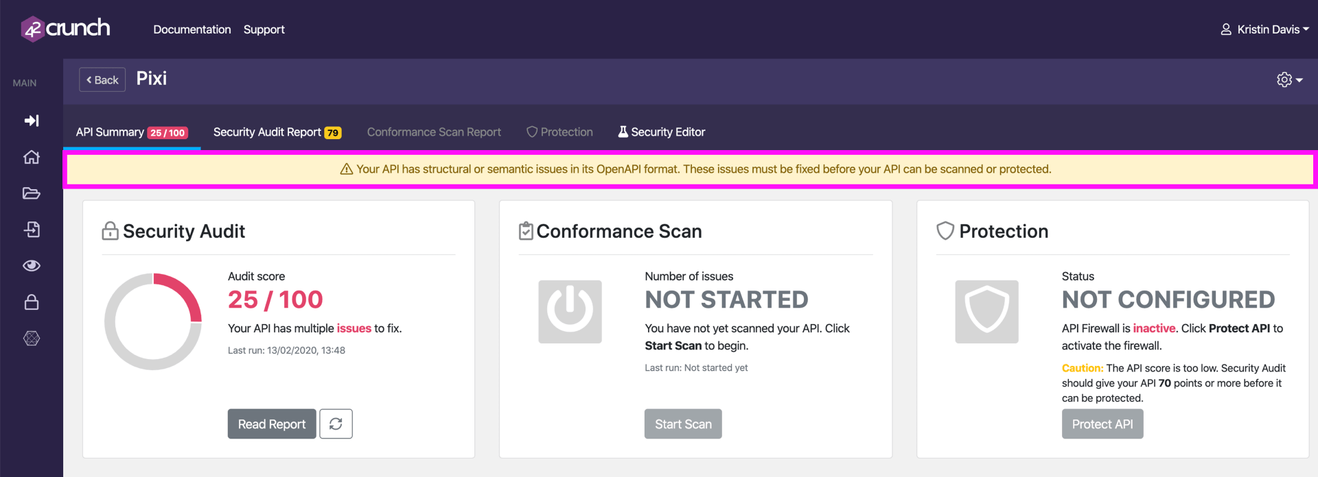 Navigating the API Security Audit Report