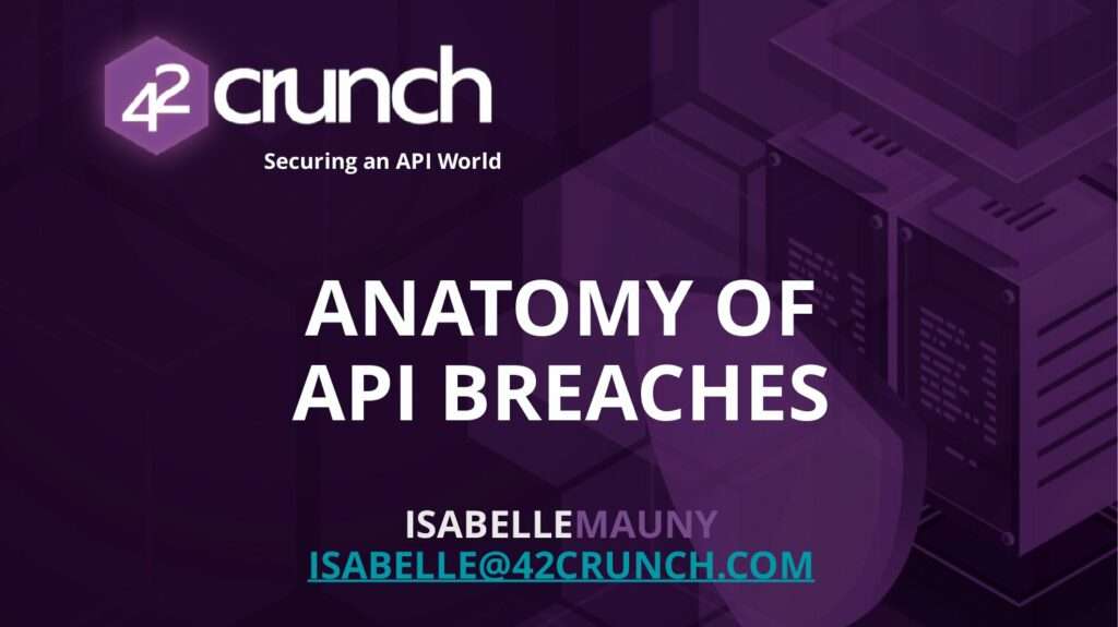 The Anatomy of API Breaches