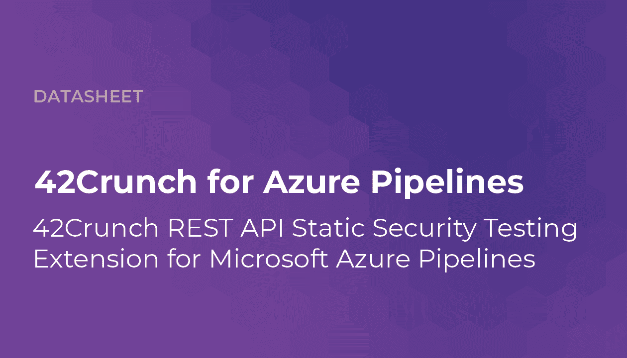 42Crunch Product and Platform datasheets